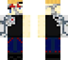 Explosive head Psycho | Minecraft Skin