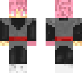Goku Black (With Ki Sword) | Minecraft Skin