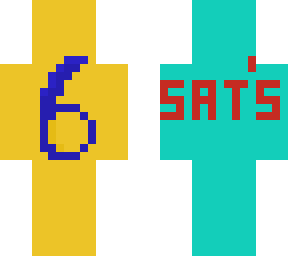 Good luck on your SATs year 6 | Minecraft Skin