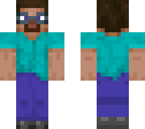 steve with glasses | Minecraft Skins