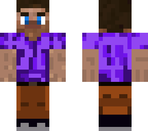 purple steve | Minecraft Skins