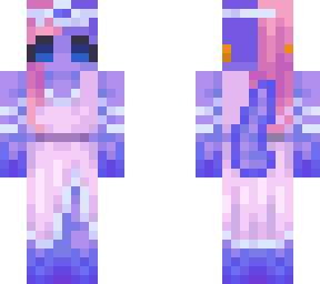 Axo queen | Minecraft Skin