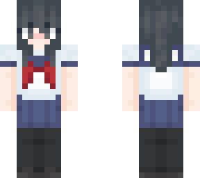 Ayano Aishi | Minecraft Skin