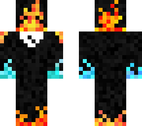 Fire + Soul Fire | Minecraft Skin