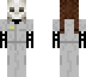Helen with skeleton arms | Minecraft Skin