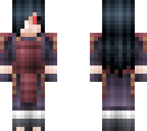 Reanimated madara with sharingan | Minecraft Skin