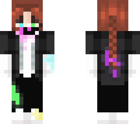 neon girl | Minecraft Skins