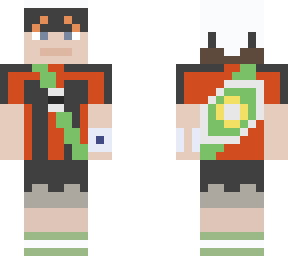 Brendon from pokemon oras | Minecraft Skin
