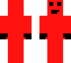 derpy red character | Minecraft Skin