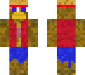 Luffy flappy | Minecraft Skin