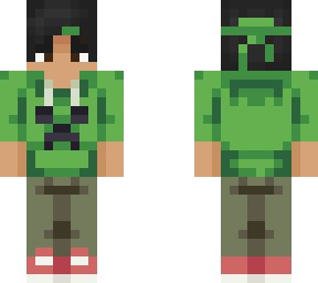 New Creeper Cape Proto | Minecraft Skin