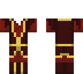 Fire bender | Minecraft Skin