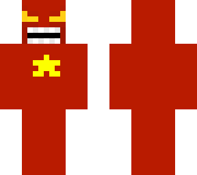 GD Extreme Demon Face | Minecraft Skin