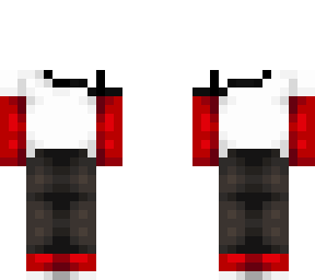 OB - Slanted Top & Strap w/ Brown Pants | Minecraft Skin