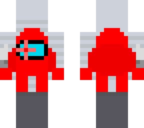 pov: the imposter is about to kill you (pixel art) | Minecraft Skin