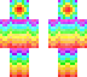 rainbow man | Minecraft Skin