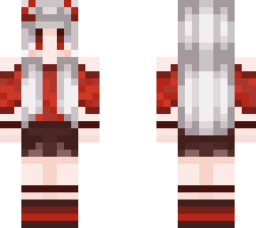 Red and White | Minecraft Skin