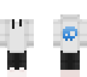 white hoodie | Minecraft Skins
