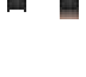 Black Undercut Hair | Minecraft Skin