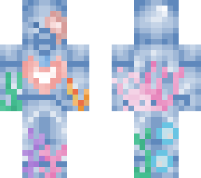 Coral Steve | Minecraft Skin