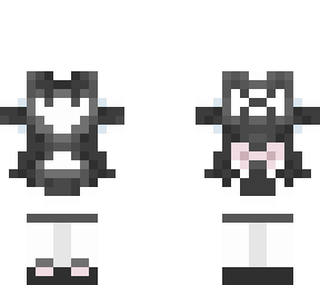 Maid Outfit Template | Minecraft Skin