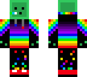 rainbow slime | Minecraft Skins