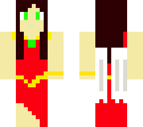 The Evil Goddess Cackle | Minecraft Skin