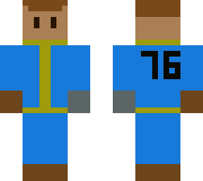 Vault dweller | Minecraft Skin