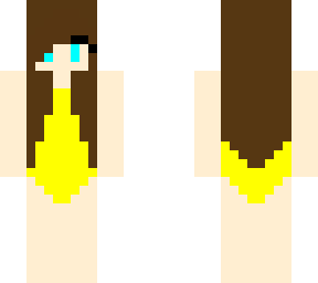 yellow girl | Minecraft Skins