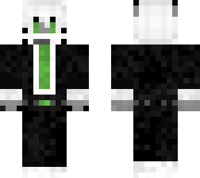 Agent Shark (15 Year creeper cape version) | Minecraft Skin