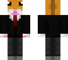 Business Staring Hamster | Minecraft Skin