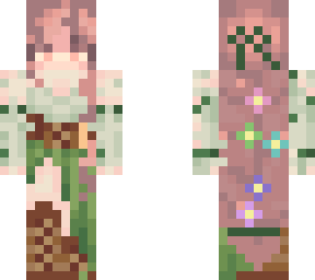 CottageCore Elf | Minecraft Skin