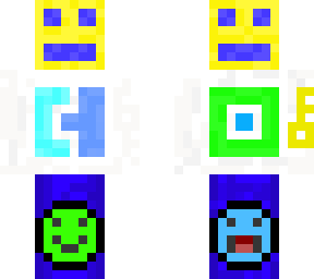 Geometry Dash | Minecraft Skin