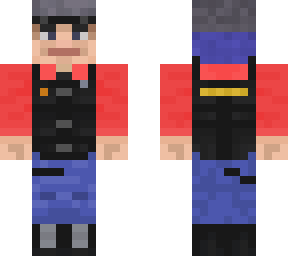 HL1:DM Barney Calhoun | Minecraft Skin