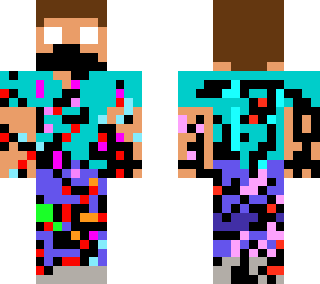 Pibby Corruption Steve | Minecraft Skin