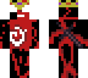 Red Nightmare.Styles fixed crown | Minecraft Skin