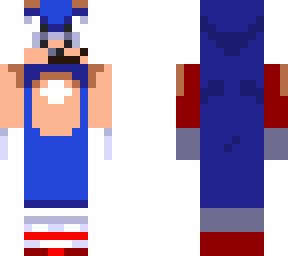 Sonic.EXE (MY5TCrimson) - Faker Form | Minecraft Skin