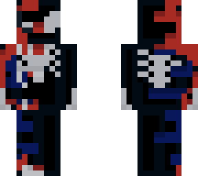 Spider-Man Half-Venom | Minecraft Skin