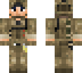 (Revamped) U.S. Ranger | 75th Ranger Regiment | Minecraft Skin