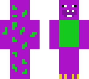 barney the dinosaur v2 | Minecraft Skin
