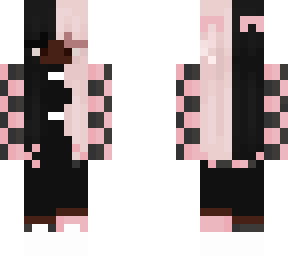 black demon slayer | Minecraft Skins