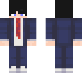 blue suit | Minecraft Skins