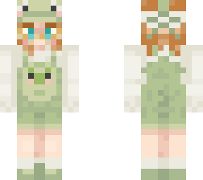 frog girl | Minecraft Skins