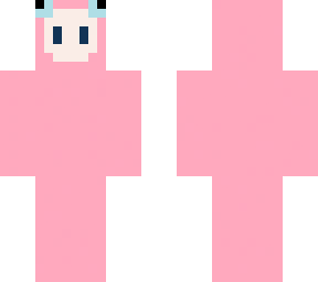 Fall Guys (pink) skin | Minecraft Skin