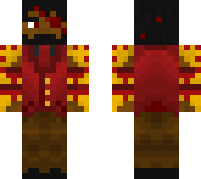Flameheart Enchanted Knight | Minecraft Skin