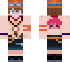 Frisk Pirate SMP - Portgas D. Frisk | Minecraft Skin