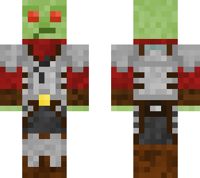 Goblin Paladin Red | Minecraft Skin