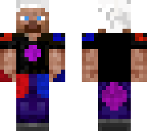 gojo steve | Minecraft Skins