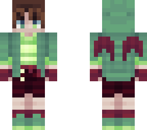 JackCas Emerald Eagles Chaos Clash | Minecraft Skin