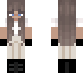 Neutral Riding Equestrian Outfit | Minecraft Skin